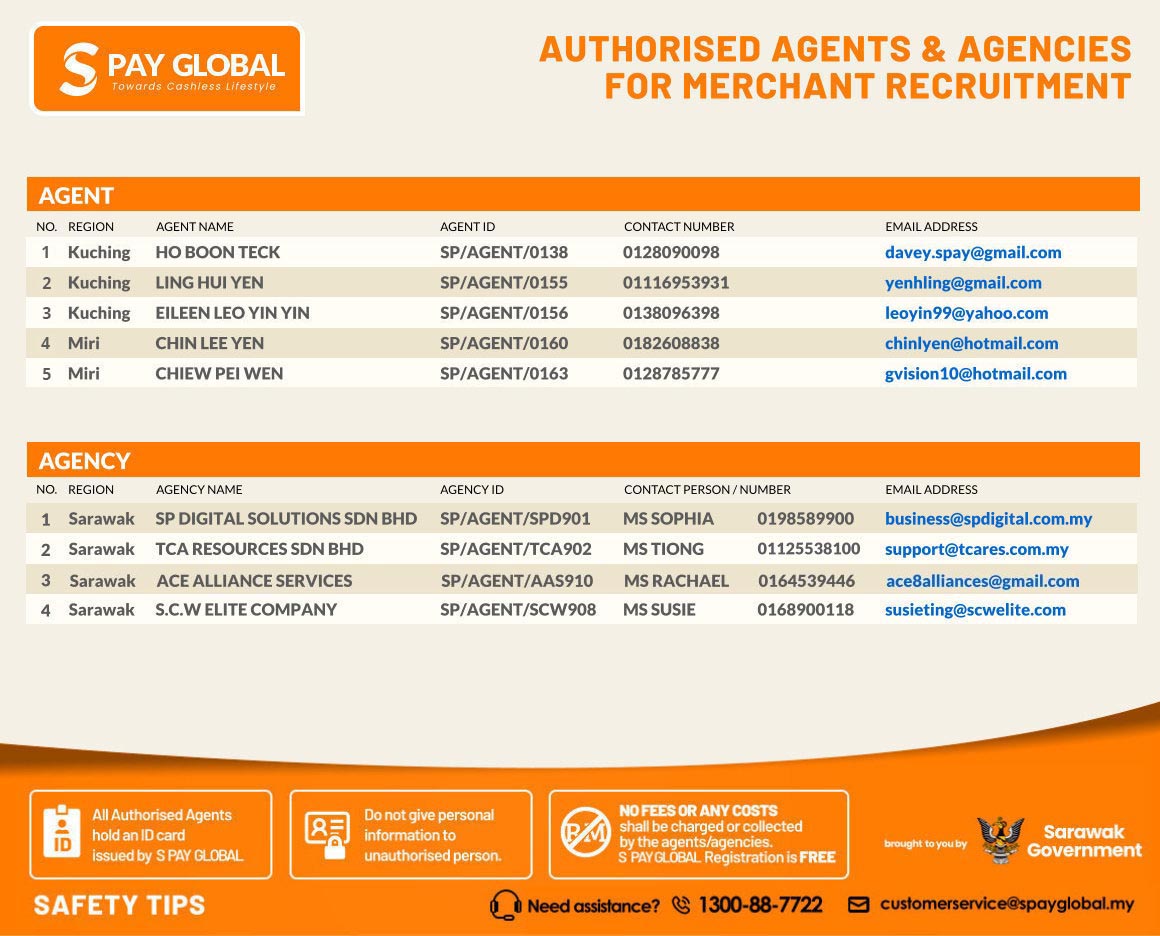 S PAY GLOBAL - Sarawak Government Fintech Platform